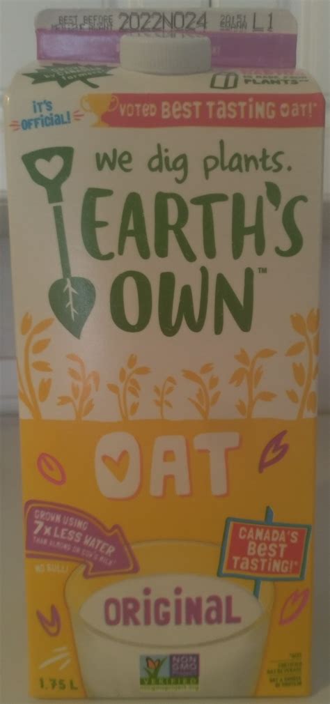 Original Oat Beverage Earth S Own L