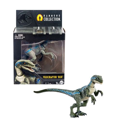 Jurassic Park Hammond Collection Velociraptor Blue Action Figure