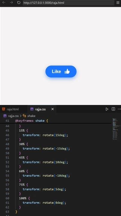 Mind Blowing Like Button Web Dev Frontend Techshorts Uiuxdesign