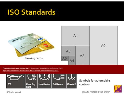 Iso Qms Awareness Training With Tutor Notes Ppt Slide Deck