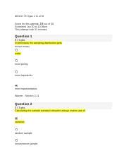 EDCO Quiz Of Docx EEDCO Quiz Of Score For This Attempt Out Of