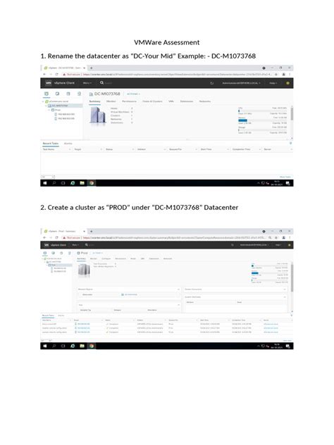 Vmware Assessment Pdf