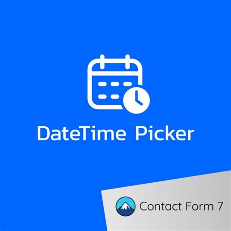 Contact Form 7 Datetime Picker Addon Boostpress