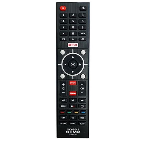 Controle Remoto TV Smart Semp Toshiba Sky 9043 Shopee Brasil