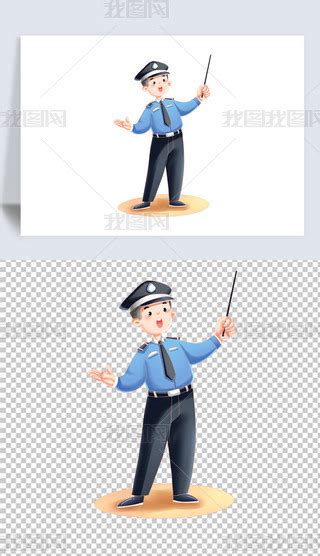 警察 元素专题模板 警察 元素图片素材下载 我图网