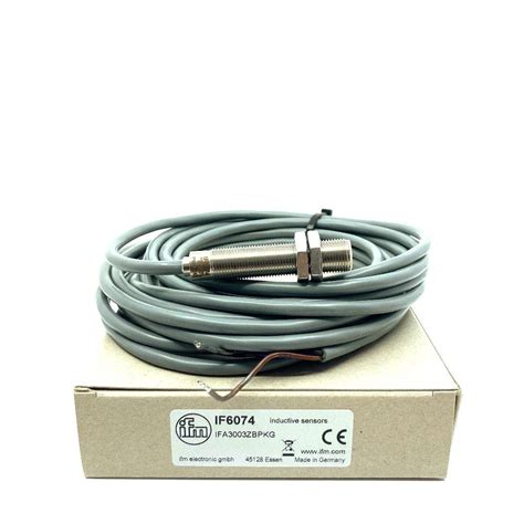 The Ifm Ifm Ifa3003zbpkg 5m Sh Inductive High Temperature Sensor