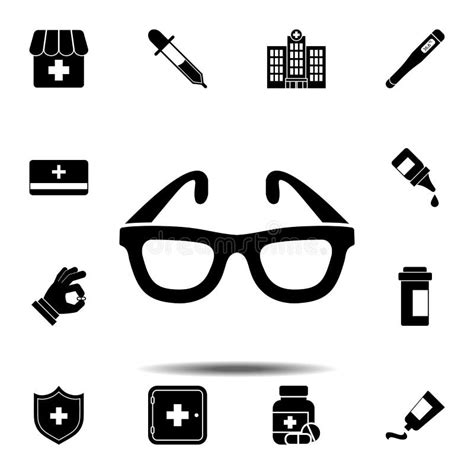 The Glasses Spectacles Eyeglasses Glass Spectacle Specs Icon
