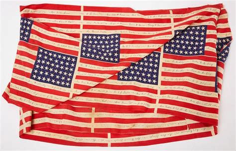 Uncut 46 Star American Flags Sold At Auction On 13th February New