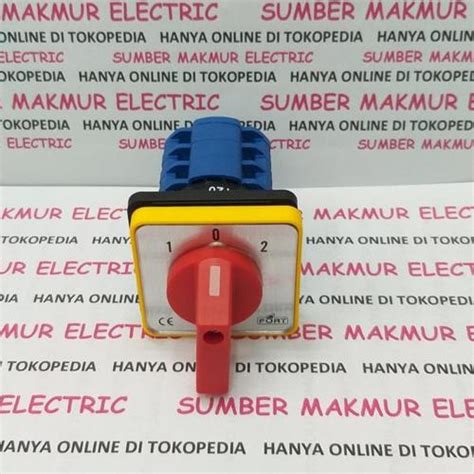 Jual Selector Switch 3 Posisi Selector 1 0 2 Selector 3 Pole 102 Quality Best Kota Bekasi