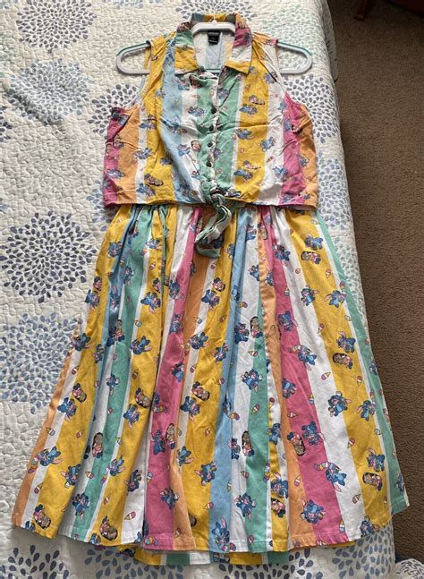 Her Universe Disney Lilo And Stitch Ice Cream Stripe Re Gem