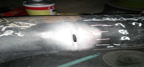 A Pipeline Showing Crack With Measurement Picture Courtesy Sadara Ksa