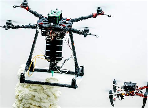 3d Printing Drone Swarms Could One Day Be Used In The Construction Of New Buildings Techeblog
