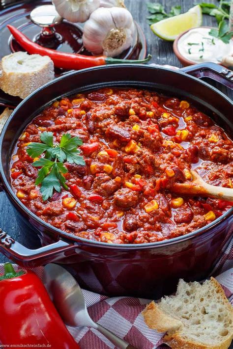 Chili Con Carne Rezept Schnell Und Einfach Artofit