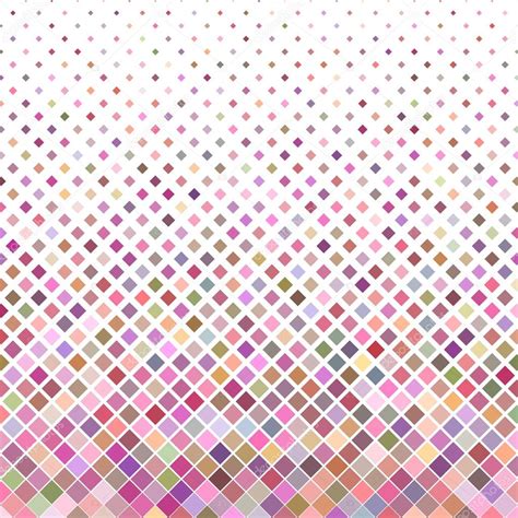 Pastel Color Square Pattern Background Design — Stock Vector