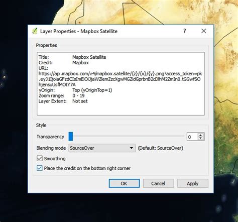 Can I Use Mapbox As An Open Source Maps Provider In Qgis Open Data Stack Exchange