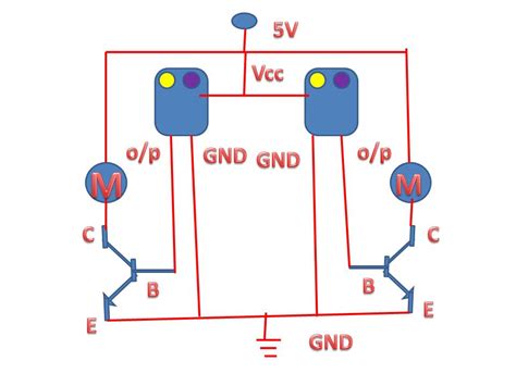 ROBO ZONE Simple LINE FOLLOWER