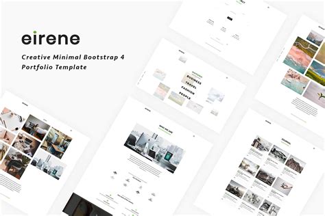 Eirene Creative Minimal Bootstrap Template