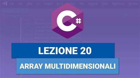 Array Multidimensionali 2d 3d C Tutorial Italiano 20 Youtube