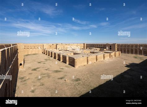 View Of Inner Enclosure The Fortress Of Al Ukhaidir Or Abbasid Palace