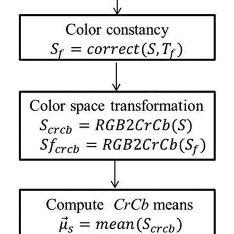 Flowchart Of The Skin Model Adaptation Method The Color Temperature Of