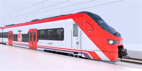 Renfe Y Alstom Presentan La Imagen De Los Nuevos Trenes De Cercanías