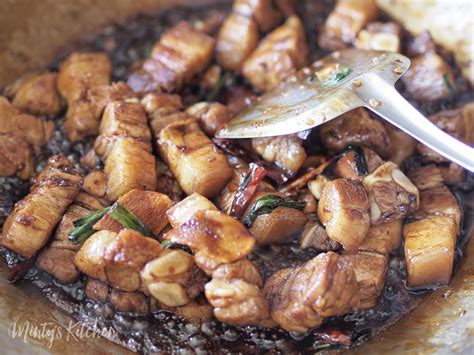Mintys Kitchen Hong Shao Rou 红烧肉 Or Red Braised Pork Belly