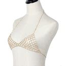 Exaggerated Multilayer Rhinestone Sexy Beach Bikini Body Chain