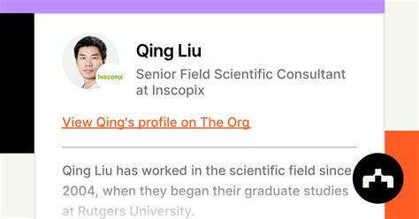 Qing Liu Senior Field Scientific Consultant At Inscopix The Org
