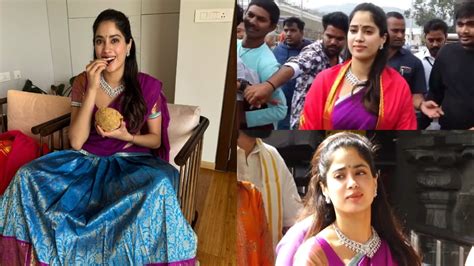 Janhvi Kapoor Visits Tirumala Lord Balaji Temple Pics Goes Viral Pa