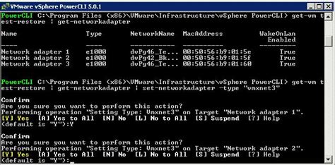 How To Change Virtual Machine Network Adapter Type Using Vsphere