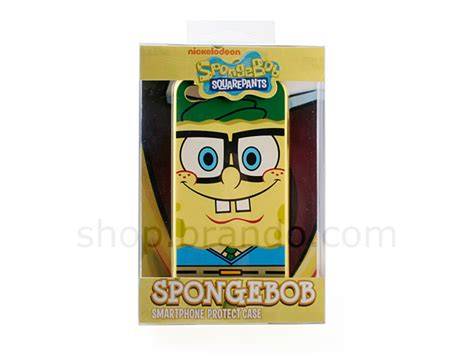 Iphone 4 Spongbob Squarepants Spongebob Squarepants Wearing Glasses