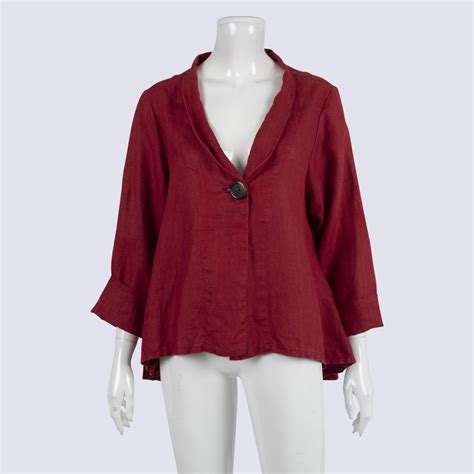 Nwt Victor Alexandre Basa Linen Jacket