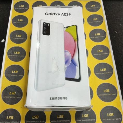 Jual DUS BOX HANDPHONE SAMSUNG A03S A037F DS ORIGINAL BEKAS Shopee
