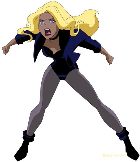 Black Canary Animated Telegraph