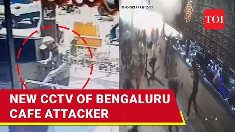 Rameshwaram Cafe Blast Cctv Visuals Show Suspect Enters And Leaves