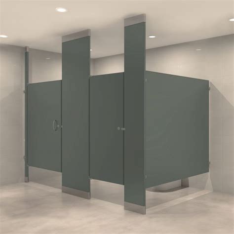 Powder Coated Steel Toilet Partitions Hadrian
