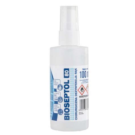 Płyn do dezynfekcji rąk higieniczna i chirurgiczna dezynfekcja 100ml