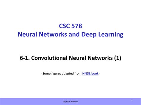 Ppt Csc Neural Networks And Deep Learning Powerpoint Presentation Id