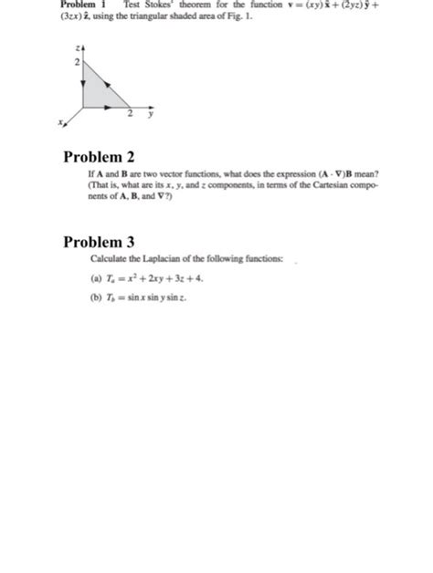 solved test stokes theorem for the function y xy x