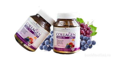 Viên Uống Chăm Sóc Da Colla Rich Collagen Tripeptide