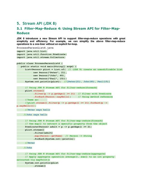 Java Programming Tutorial 93 5 Stream Api Jdk 8 5 Filter Map