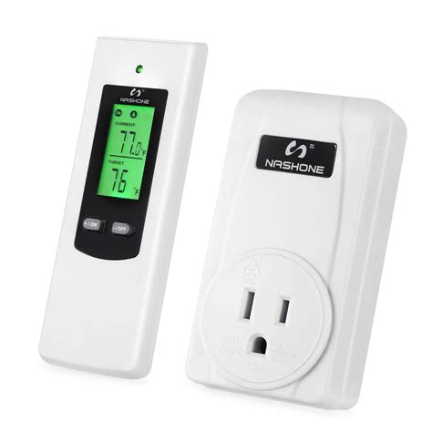 Nashone Wireless Temperature Controller Electric Thermostat With Remote