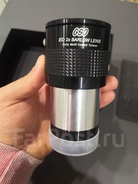 Линза Барлоу 2х GSO ED 2", новый, в наличии. Цена: 12 000₽ во Владивостоке