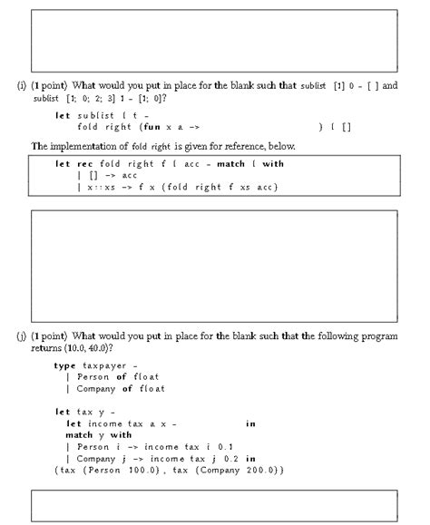 Solved 1 Briefly Explain Why The Following Expressions
