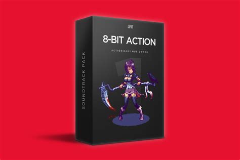 8 Bit Action Game Music Pack Chiptune Arcade Racing 16 Bit Adventure Electronic Music