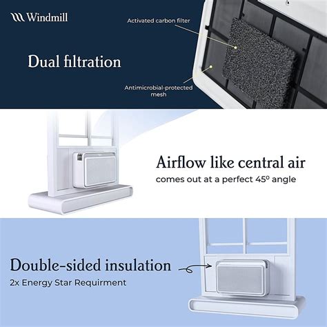 Customer Reviews Windmill 6000 Btu Smart Window Air Conditoner White