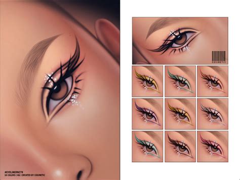 The Sims Resource Eyeliner N278