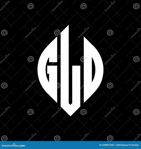 Gld Circle Letter Logo Design With Circle And Ellipse Shape Gld