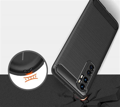 SDTEK Carbon Case For Xiaomi Mi Note Lite D Full Glass Screen Protector Cover