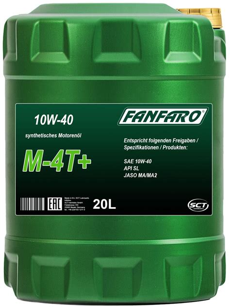Fanfaro M-4T+ 20 L ab 50,74 € | Preisvergleich bei idealo.de